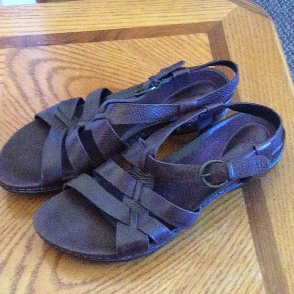 Clarks | Shoes | Clarks Leather Artisan Sandals | Poshmark